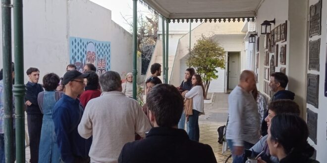 CIERRE DE LA MUESTRA DE NICO ROSSI EN EL MUSEO DE PERÓN, CON UNA CHARLA ...